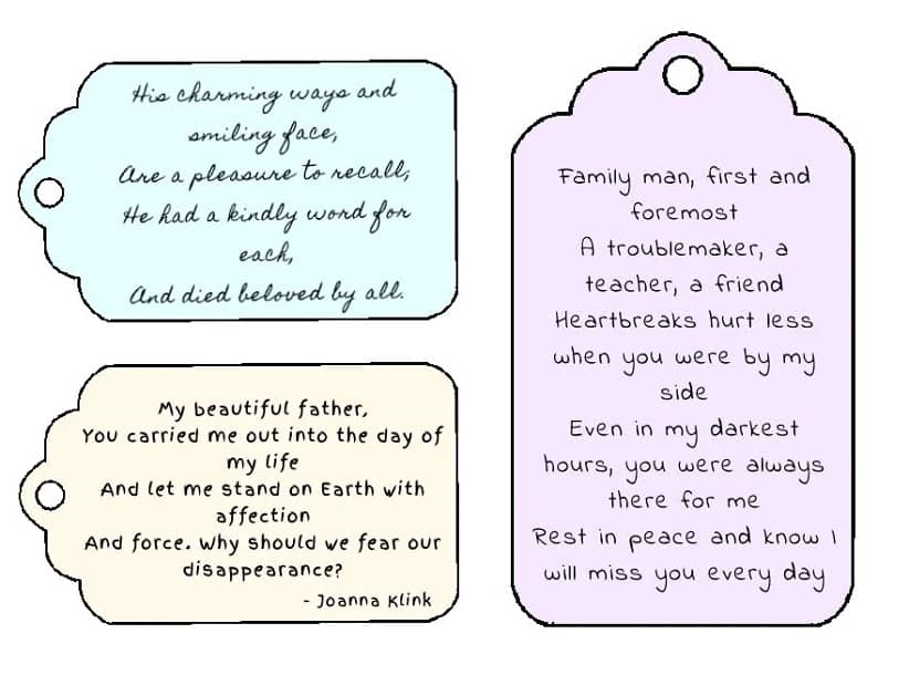 Can t Read Or Write News Issue Short Verses For Funeral Cards Tangle 